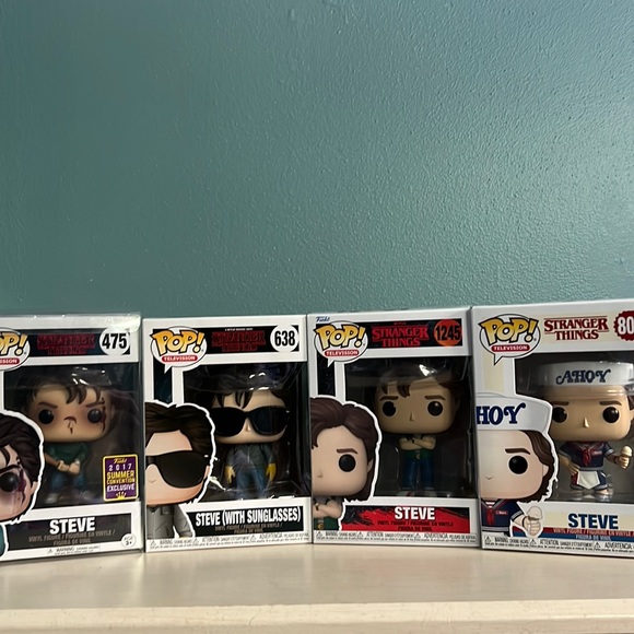 Funko | Other | Stranger Things Funko Pop Long Haired Steve | Poshmark